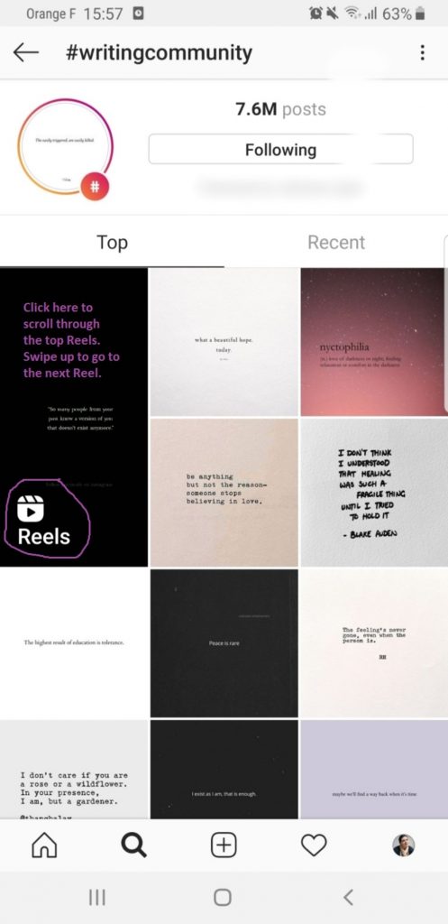 Instagram Reels for Writers - Susan Shiney